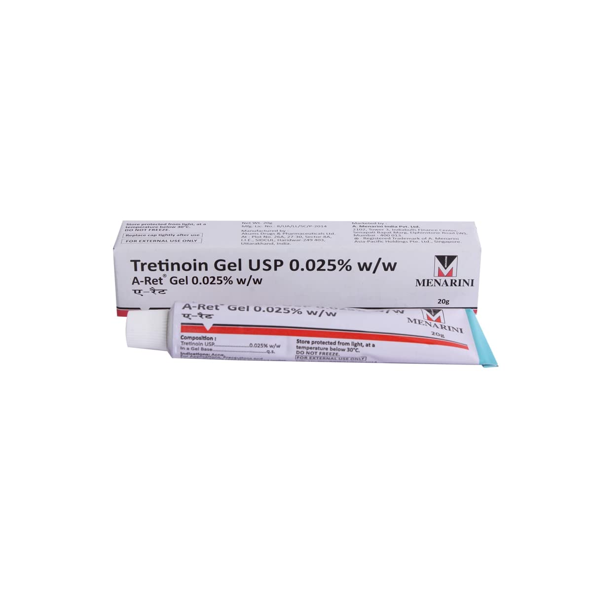 Tretinoin Gel 0.025% - Acne Treatment & Skin Renewal – Macetraders